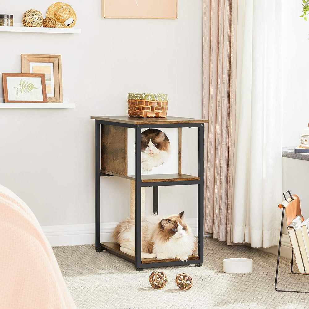 The Compact Solution: DIY Small Cat Trees for Limited Spaces | SONGMICS ...