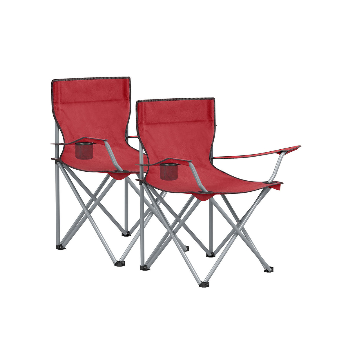 SONGMICS Set of 2 Blue Portable Camping Chairs | SONGMICS HOME