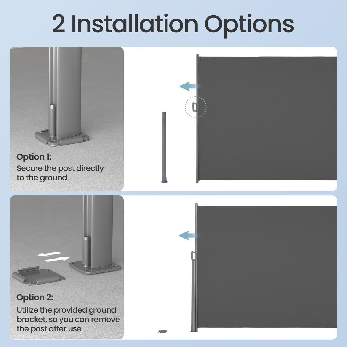 Sun Shade Side Awning