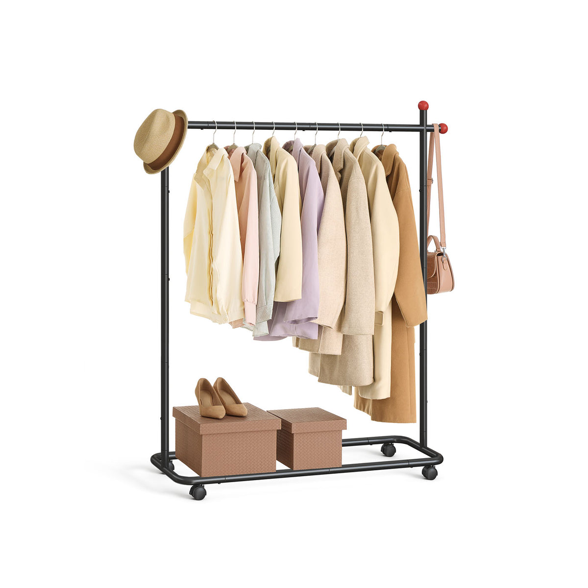 Clothes Rail on Wheels