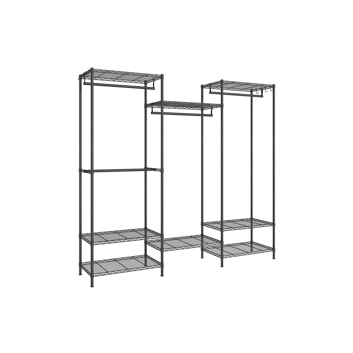SONGMICS Metal Open Wardrobe | SONGMICS HOME