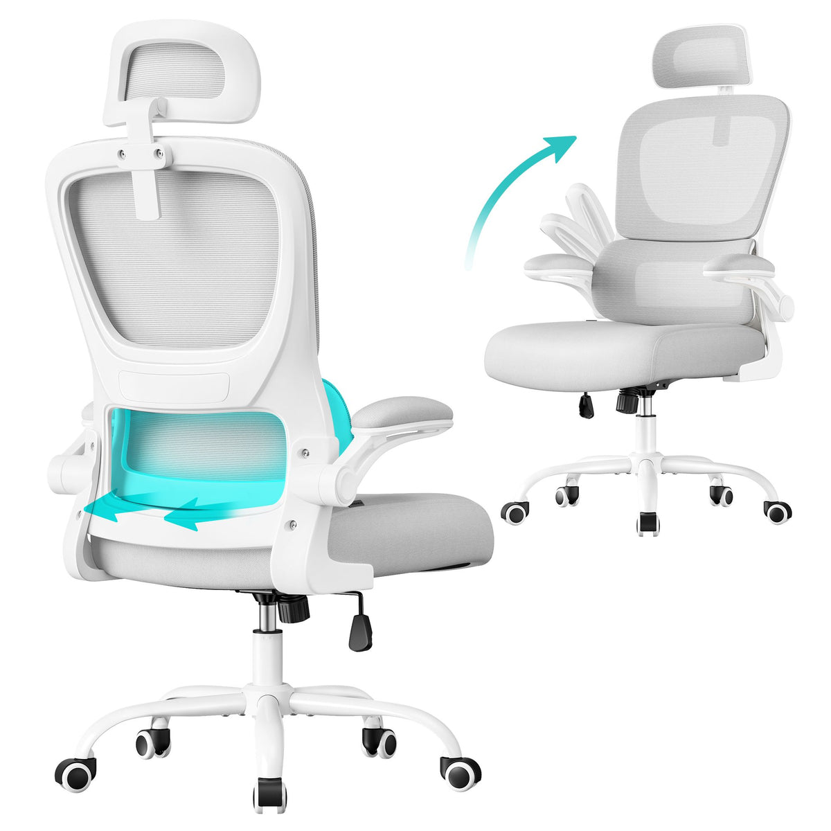 Ergonomic Mesh Chair for Desk,
