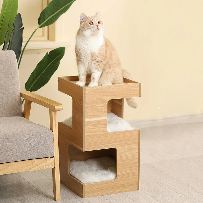 The Compact Solution: DIY Small Cat Trees for Limited Spaces | SONGMICS ...