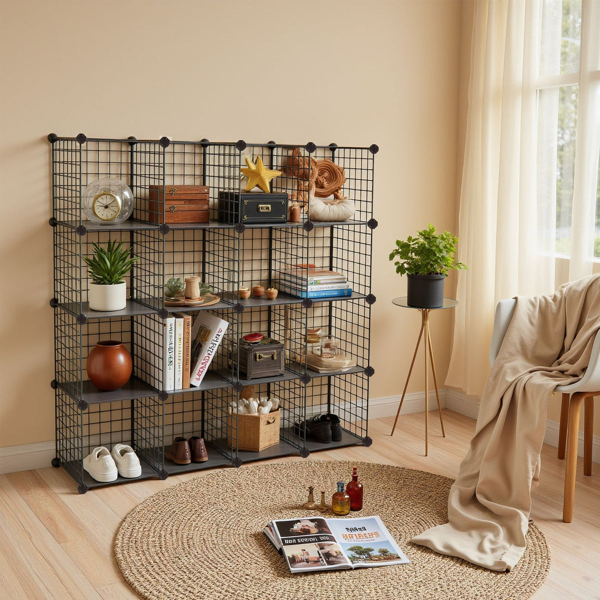 16 Cubes Oranizer - Cube Organizer | SONGMICS